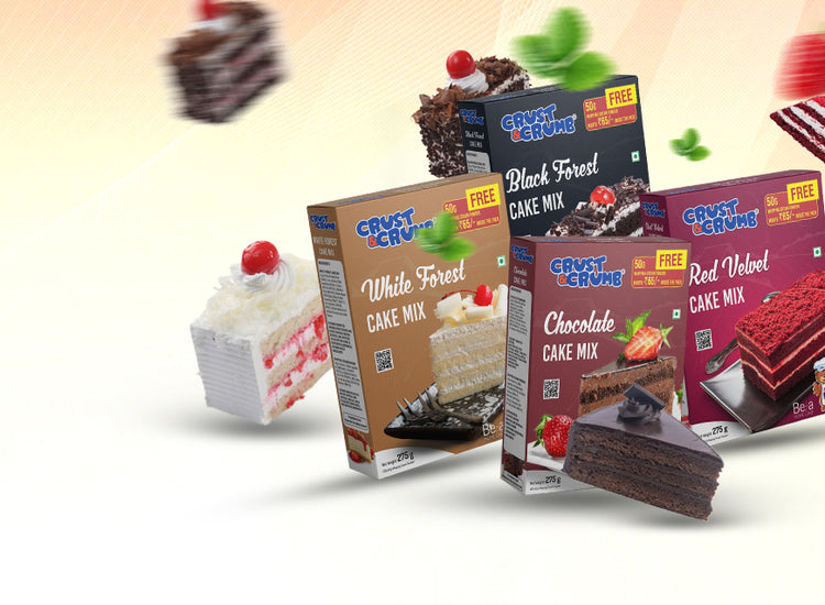 Shop Cake, Dessert & Fried Chicken Mix Online Kerala, India – Crust N Crumb